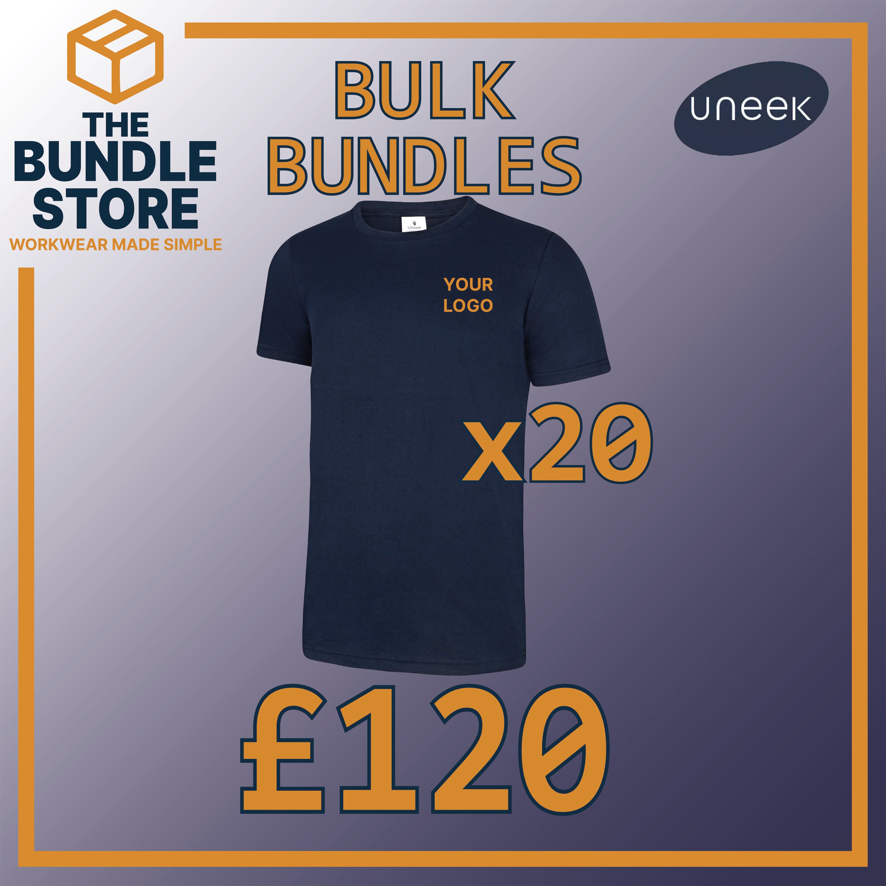 20x Uneek UC320 Olympic T-Shirts Bulk Bundle (£120) – The Bundle Store
